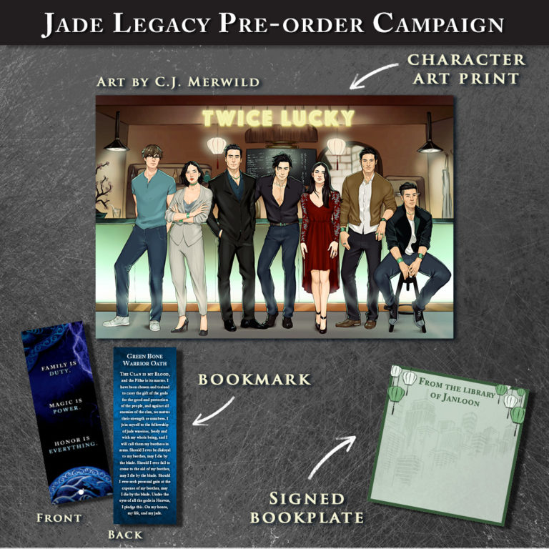 Jade Legacy Pre-Order Campaign - Fonda Lee